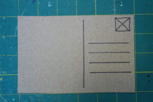 How to Make Postcards from Food Packaging - Crafting a Green World