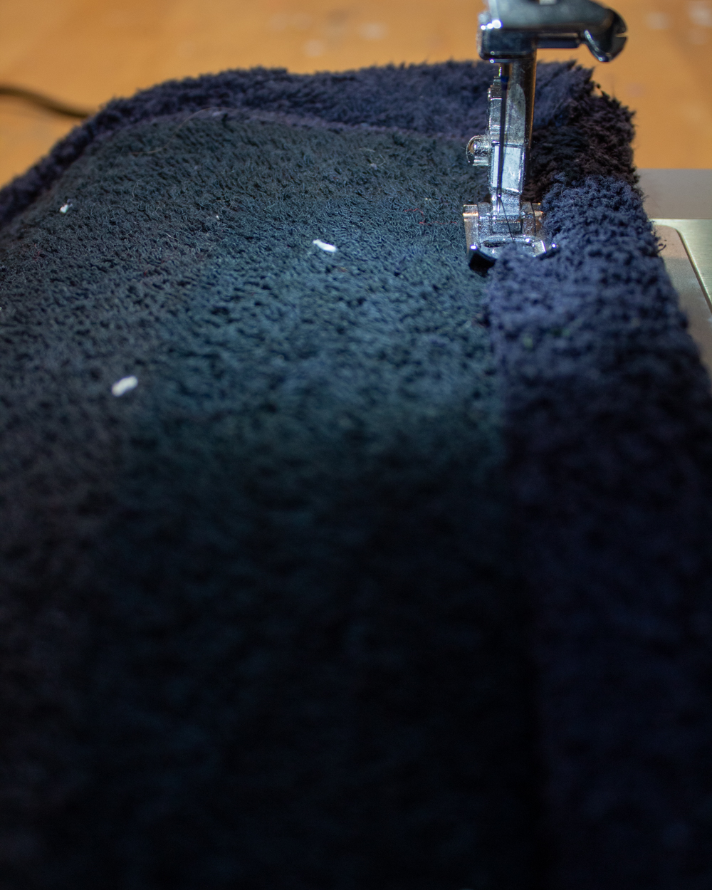 DIY: Upcycle Old Towels into a New Bath Mat