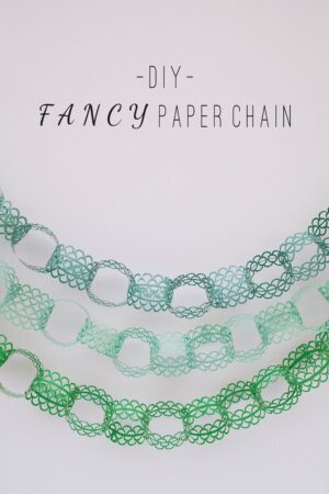 Paper Chains and Wrapping Paper Buntings: Two Dozen Paper Garlands