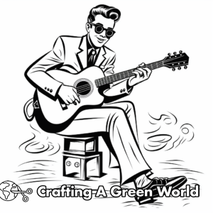 Music Coloring Pages - Free & Printable!