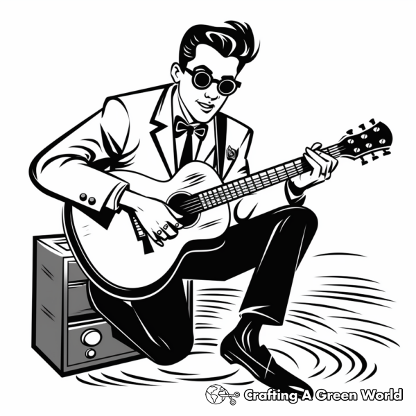 Music Coloring Pages - Free & Printable!