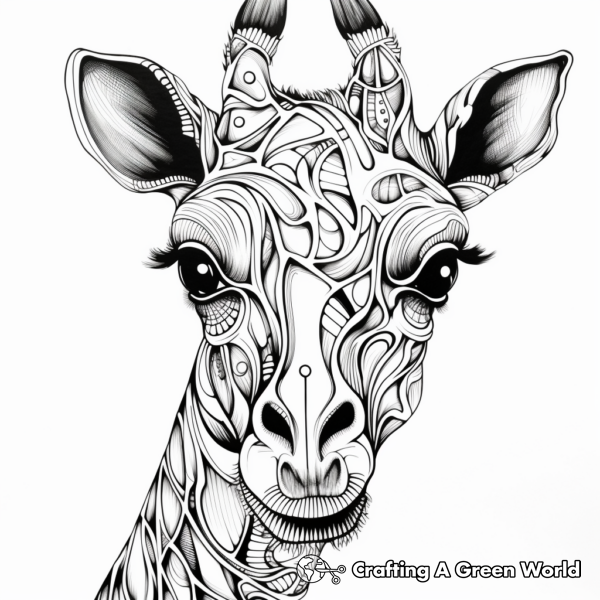 Giraffe Coloring Pages - Free & Printable!