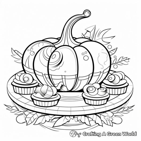 Thanksgiving Coloring Pages for Adults - Free & Printable!