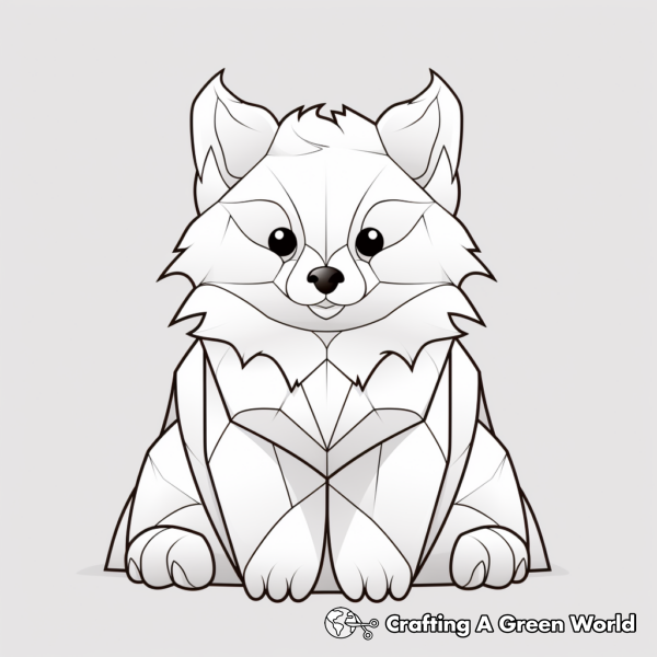 Arctic Fox Coloring Pages - Free & Printable!