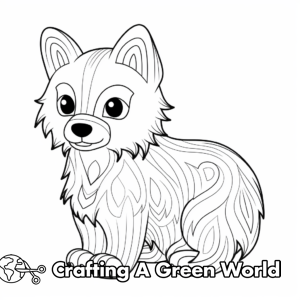 Arctic Fox Coloring Pages - Free & Printable!