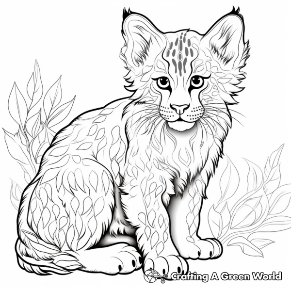 Bobcat Coloring Pages - Free & Printable!