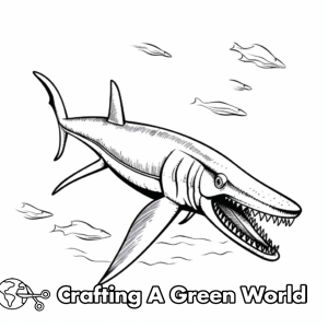 Kronosaurus Coloring Pages - Free & Printable!