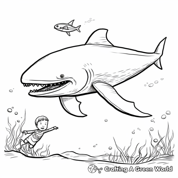 Blue Whale Coloring Pages - Free & Printable!