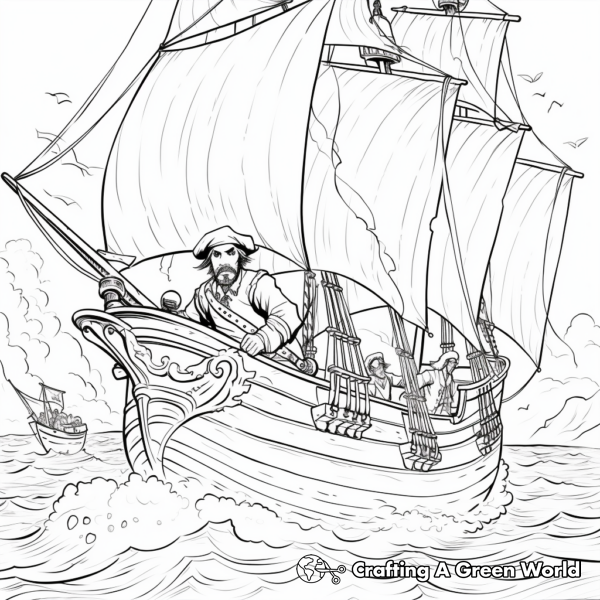 Sailboat Coloring Pages - Free & Printable!