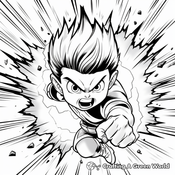Fireball Coloring Pages - Free & Printable!