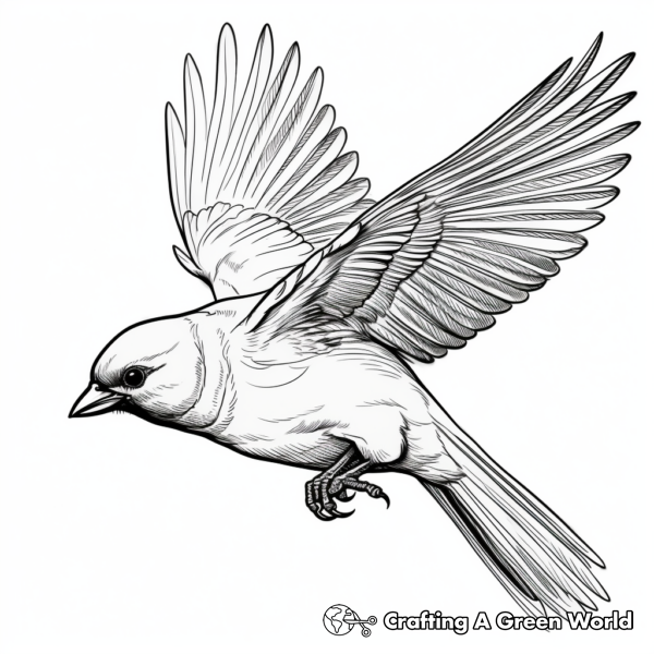 Sparrow Coloring Pages - Free & Printable!