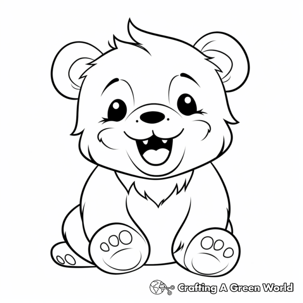 Bear Coloring Pages - Free & Printable!