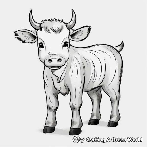 Bull Coloring Pages - Free & Printable!