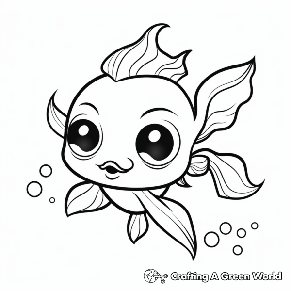 Goldfish Coloring Pages - Free & Printable!
