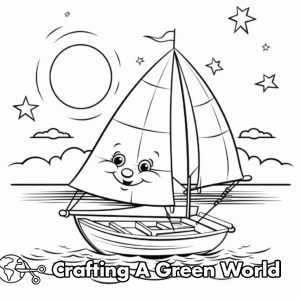 Sailboat Coloring Pages - Free & Printable!