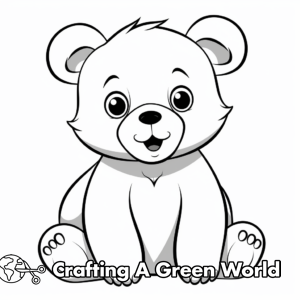 Grizzly Bear Coloring Pages - Free & Printable!