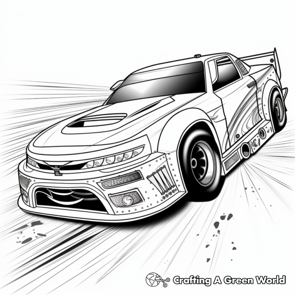 Race Car Coloring Pages - Free & Printable!