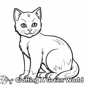 Hard Cat Coloring Pages - Free & Printable!