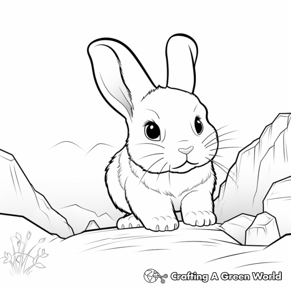 Baby Bunny Coloring Pages - Free & Printable!