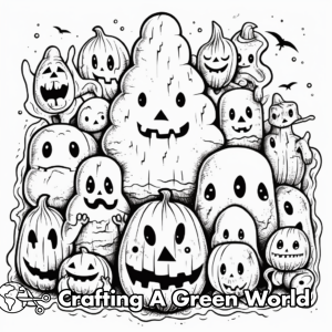 Halloween Coloring Pages - Free & Printable!