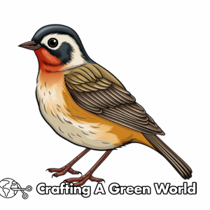 Realistic Bird Coloring Pages - Free & Printable!