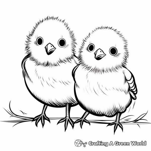 American Goldfinch Coloring Pages - Free & Printable!