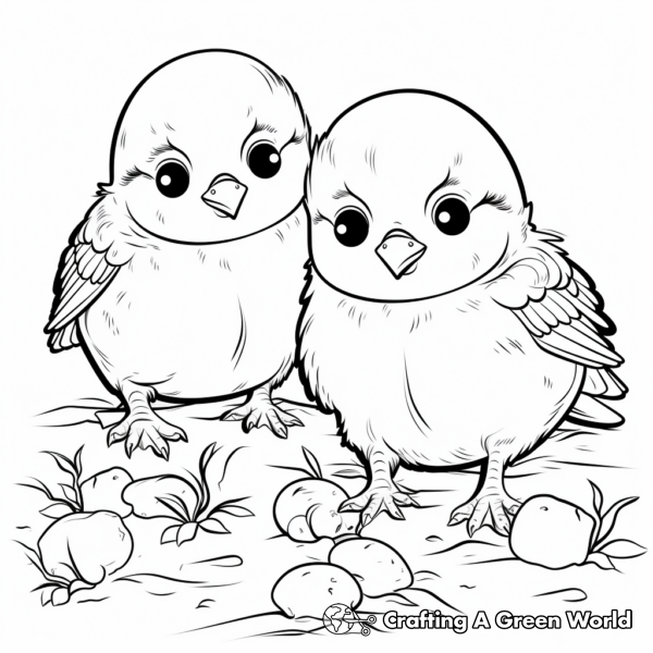 American Goldfinch Coloring Pages - Free & Printable!