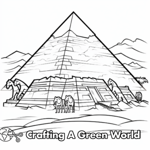 Egyptian Coloring Pages - Free & Printable!