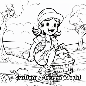 Apple Coloring Pages - Free & Printable!