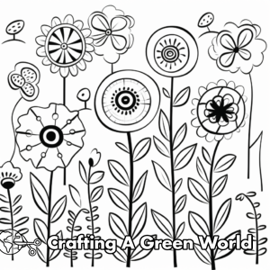 April Coloring Pages - Free & Printable!