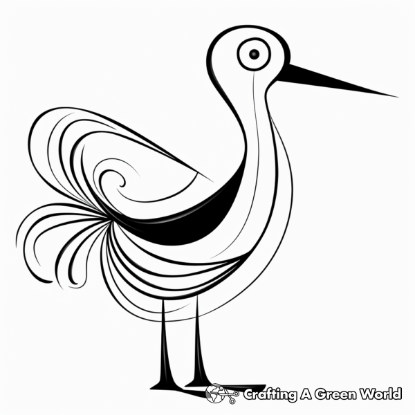 Stork Coloring Pages - Free & Printable!