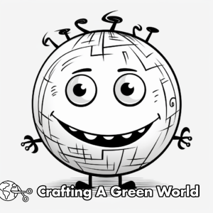 Sphere Coloring Pages - Free & Printable!