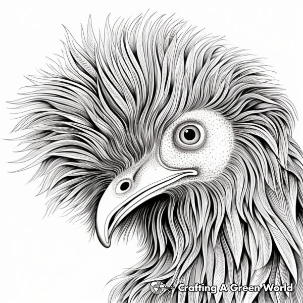 Ostrich Coloring Pages - Free & Printable!