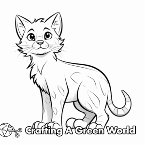 Tabby Cat Coloring Pages - Free & Printable!