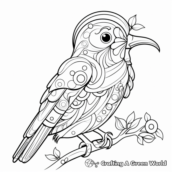 Bird Coloring Pages for Adults - Free & Printable!