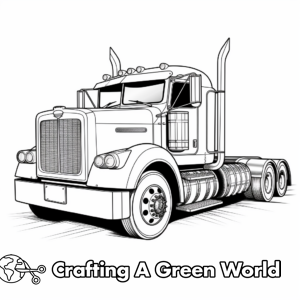 Old Truck Coloring Pages - Free & Printable!