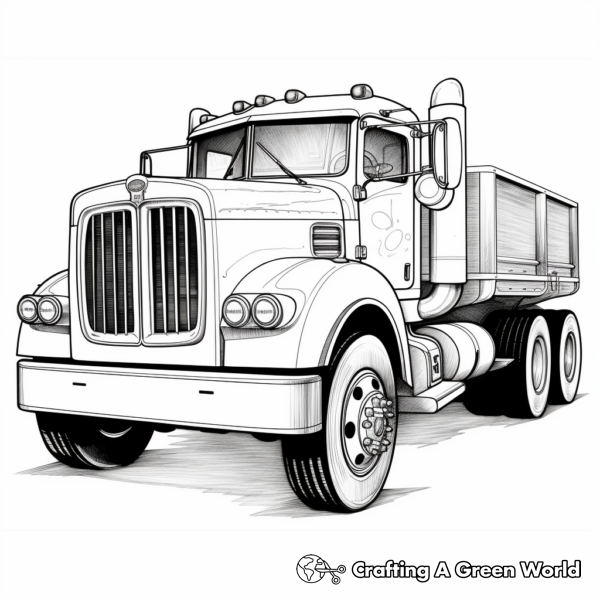 Old Truck Coloring Pages - Free & Printable!