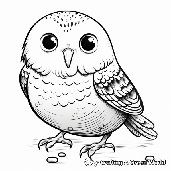 Budgie Coloring Pages - Free & Printable!