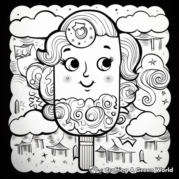Popsicle Coloring Pages - Free & Printable!