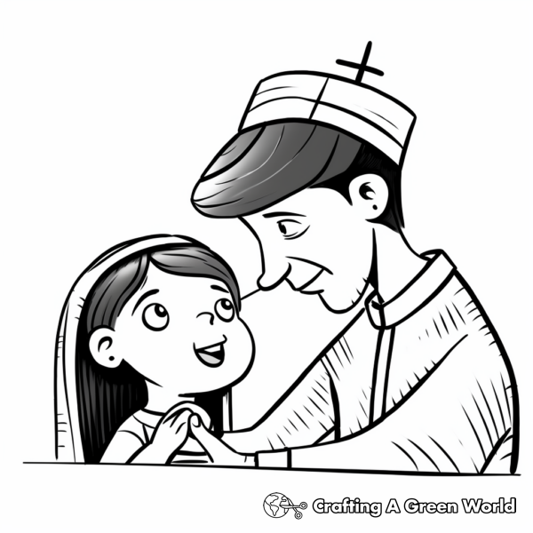 Ash Wednesday Coloring Pages - Free & Printable!