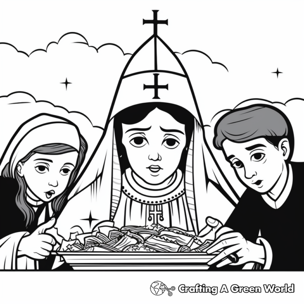 Ash Wednesday Coloring Pages - Free & Printable!