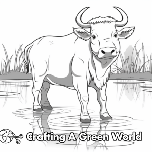 Buffalo Coloring Pages - Free & Printable!