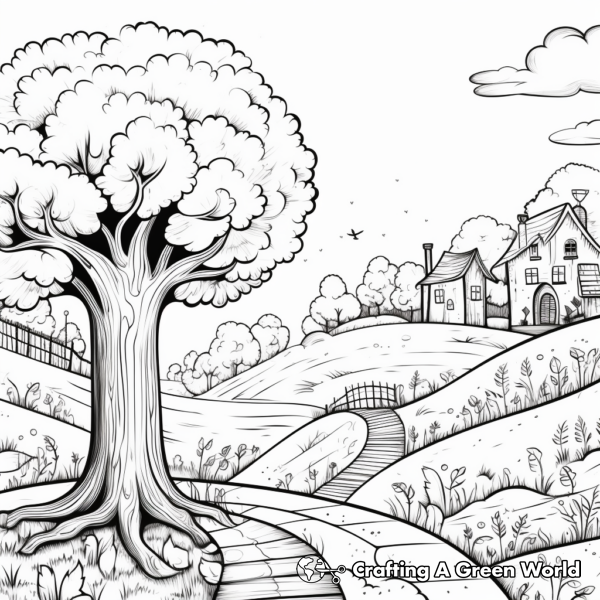 Fall Coloring Pages - Free & Printable!