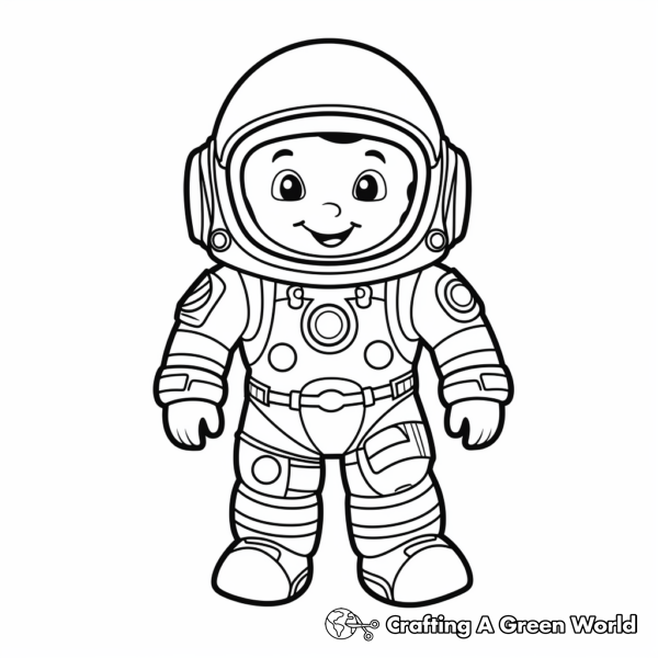 Astronaut Coloring Pages - Free & Printable!