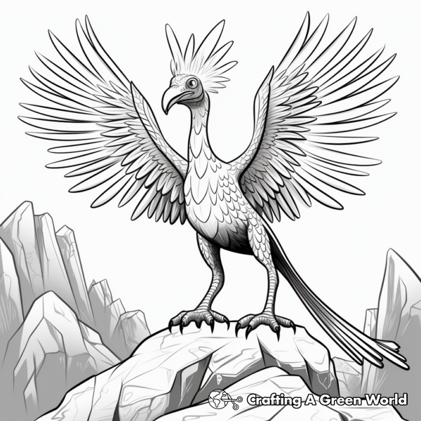 Microraptor Coloring Pages - Free & Printable!