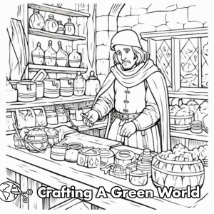 Medieval Coloring Pages - Free & Printable!