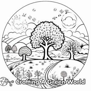 September Coloring Pages - Free & Printable!