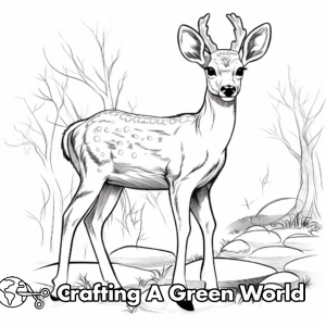 Deer Coloring Pages - Free & Printable!