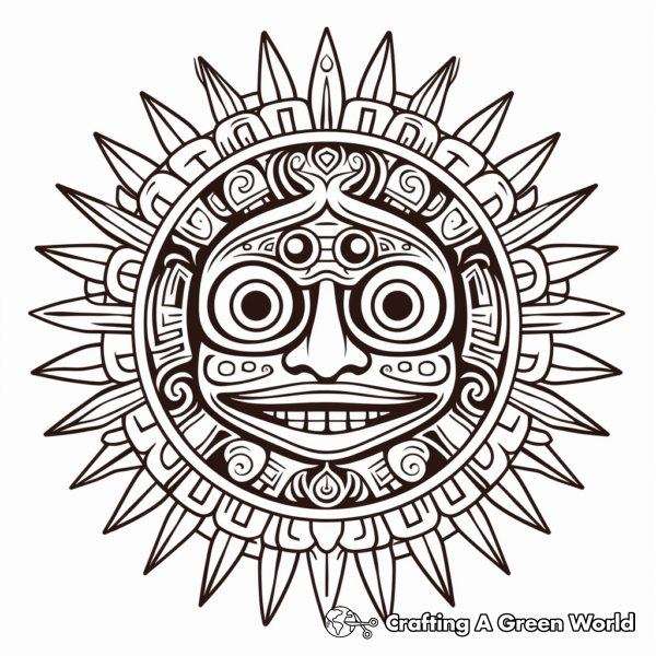 Sun Coloring Pages - Free & Printable!