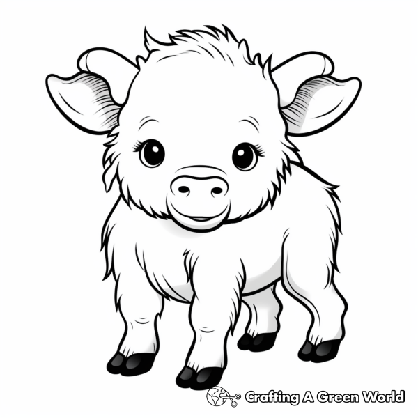 Buffalo Coloring Pages - Free & Printable!